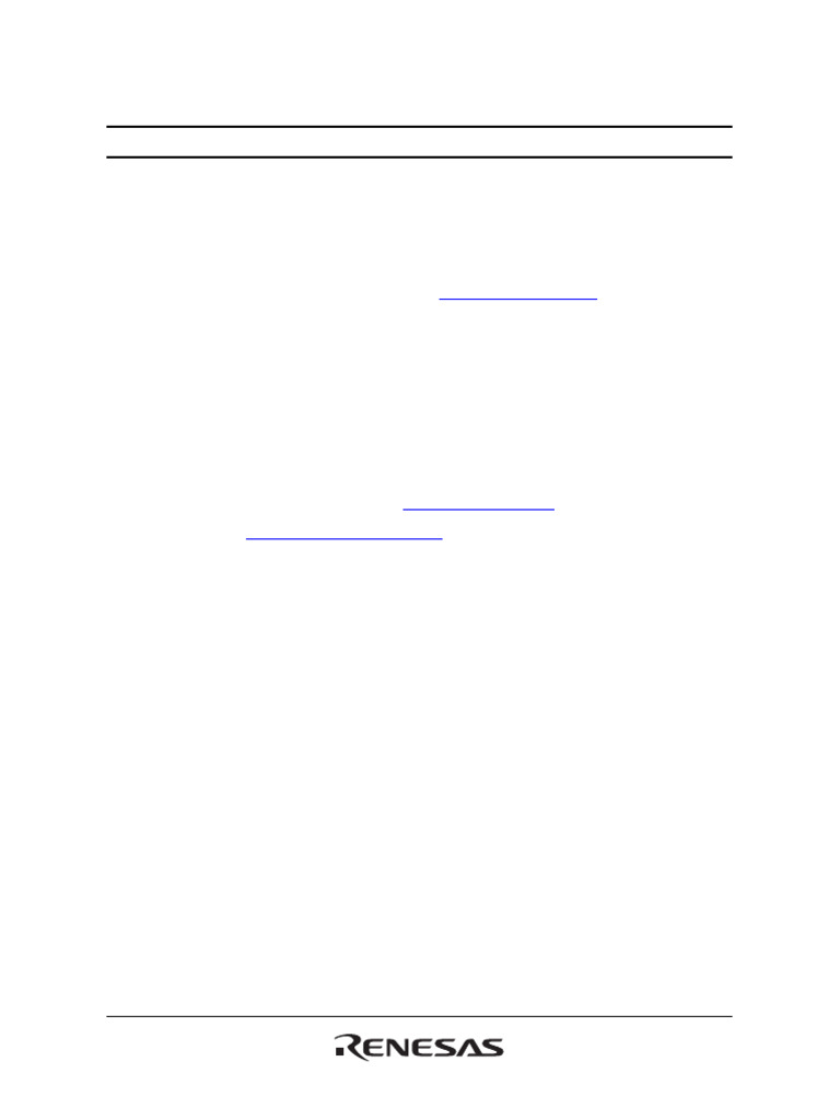 Renesas Microcontroller Application | PDF | Variable (Computer Science ...