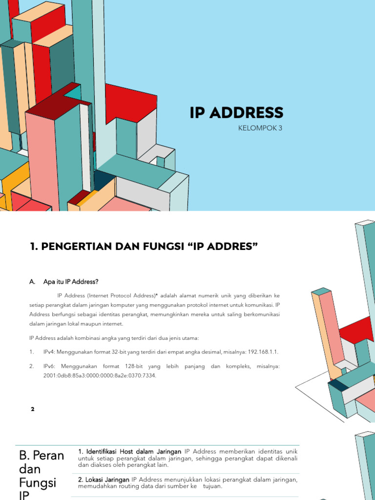 Ip Address Kelompok 3 | PDF