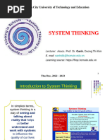 Thinking in Systems | PDF