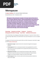Menopause Symptom Scale Greene Climacteric | PDF | Lifestyle