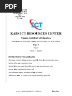 UCE ICT Paper 2 Practical 2024 | PDF | Computer File | Computing