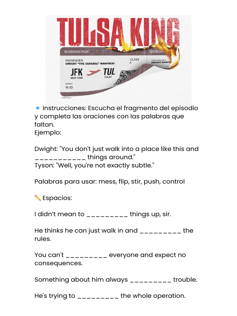 Tulsa King Ep2 | PDF
