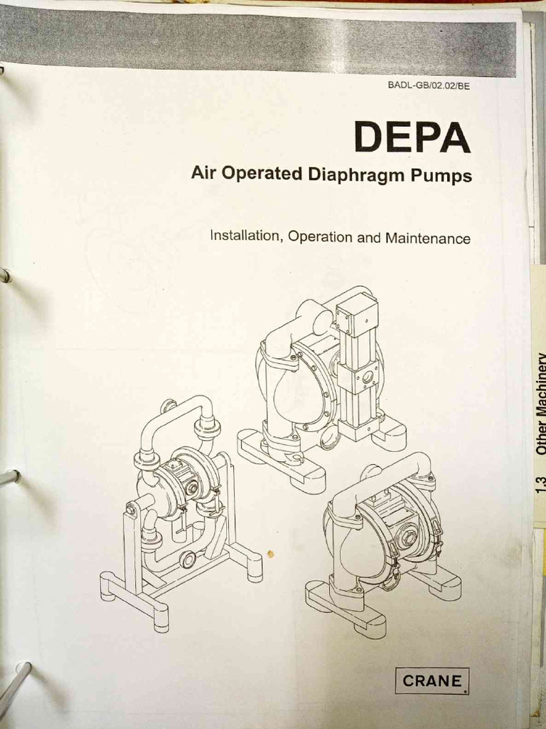 Air Diaphragm Pump DEPA | PDF