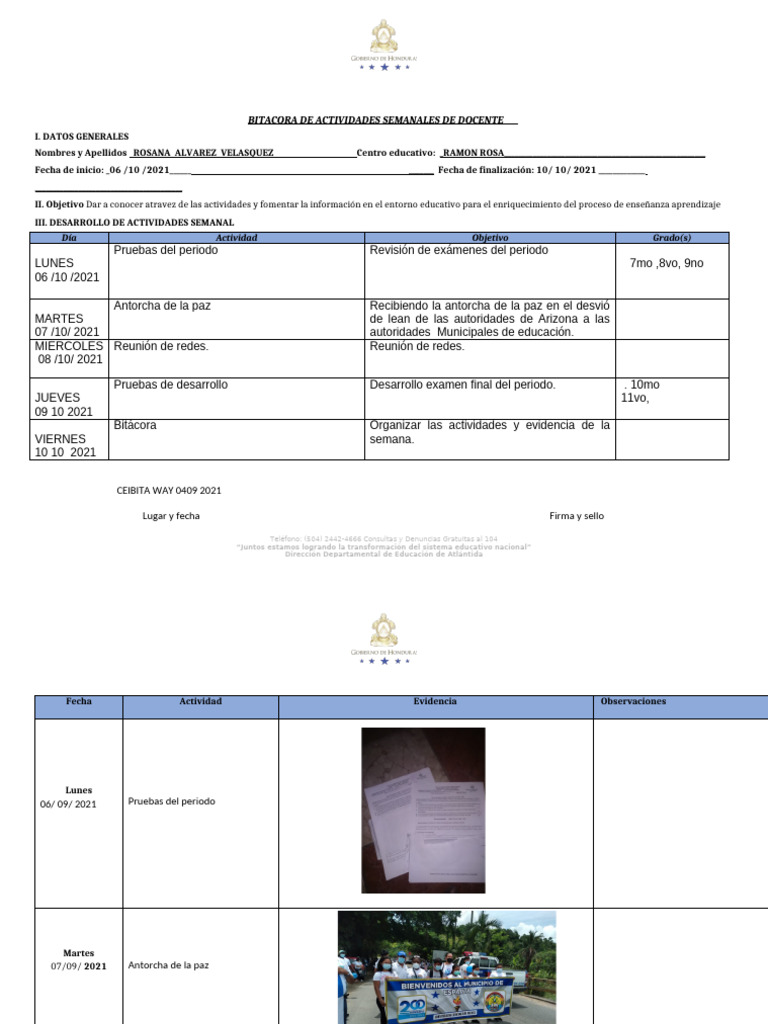 BITACORA 18 (Reparado) | PDF | Aprendizaje | Pedagogía
