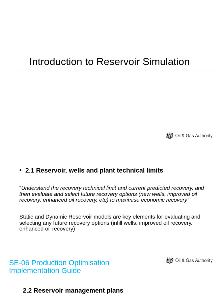 Reservoir Simulation Techniques Explained | PDF | Petroleum Reservoir ...