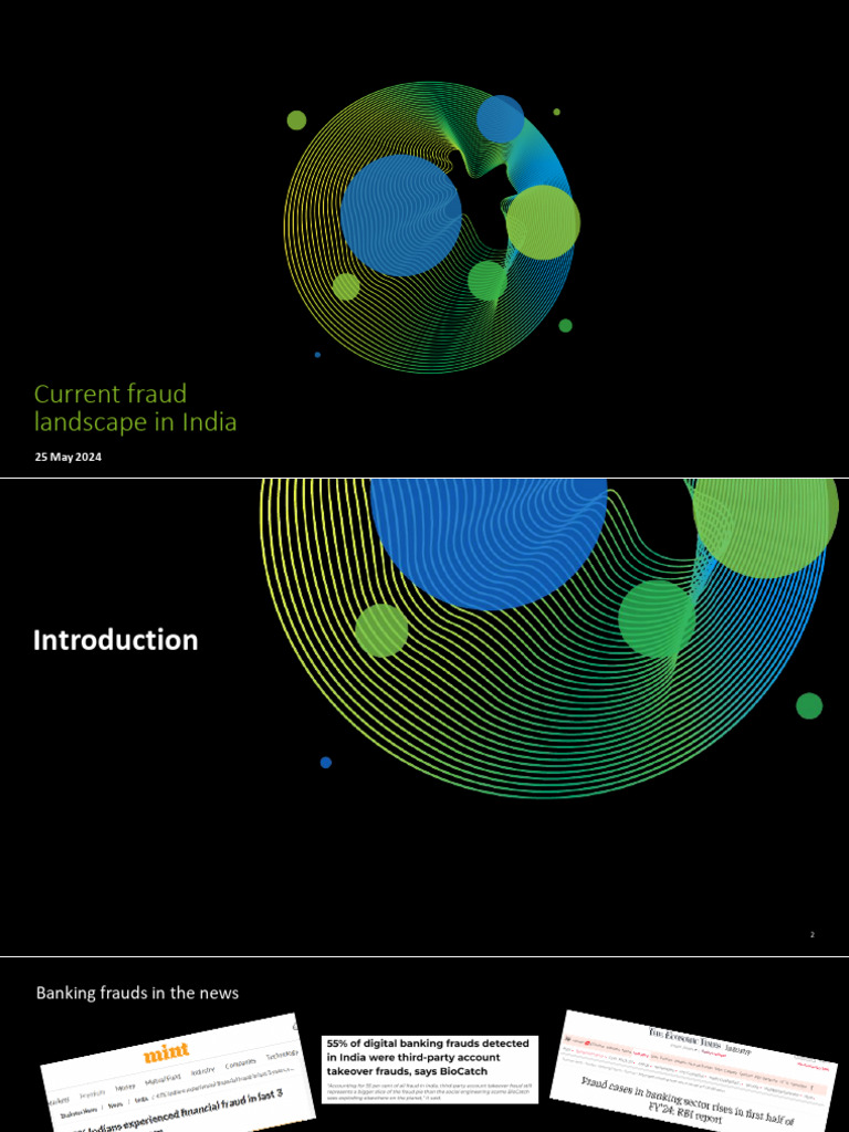 Current Fraud Landscape in India - Mr. P. R Ramesh | PDF | Fraud ...