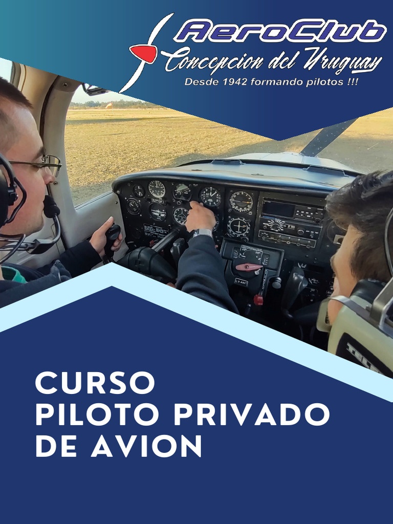 Curso de Piloto Privado en Aeroclub CDU | PDF | Aviación | Avión