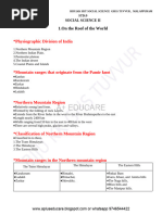 Class 9 Geography Chapter 2 Notes - Physical Features of India Free PDF ...