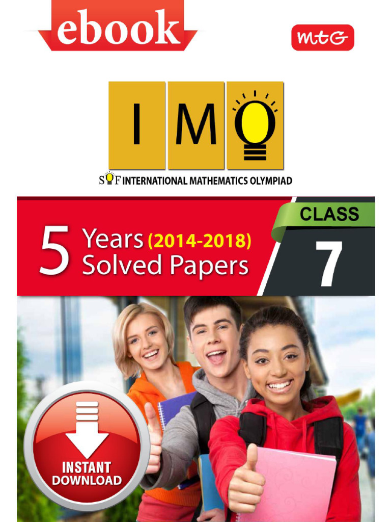 Class 7 Imo 5 Years e Book 2014 2018 NoRestriction | PDF