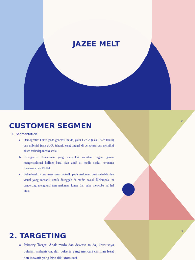 Ppt Jazee Melt | PDF