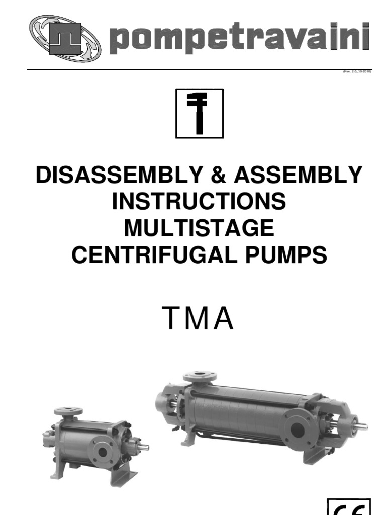 Disassembly & Assembly Instructions Multistage Centrifugal Pumps ...
