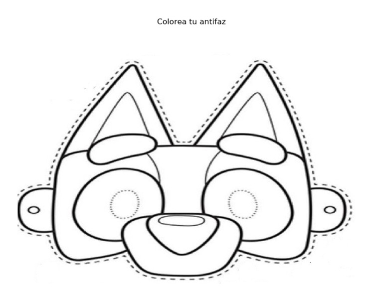 Antifaz Bluey | PDF