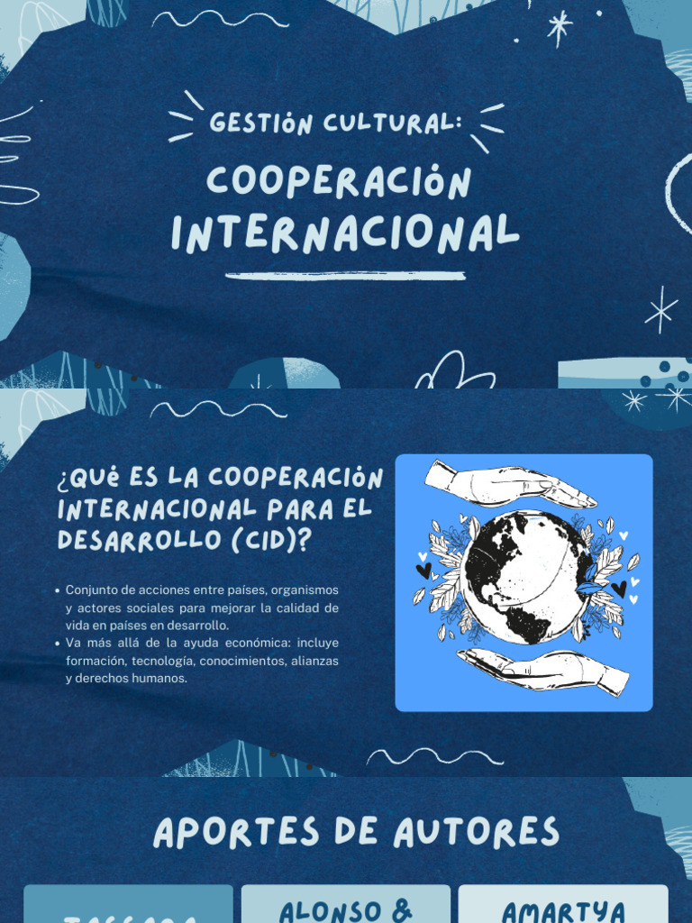 Cooperacion Internacional | PDF | Desarrollo sostenible | Sustentabilidad
