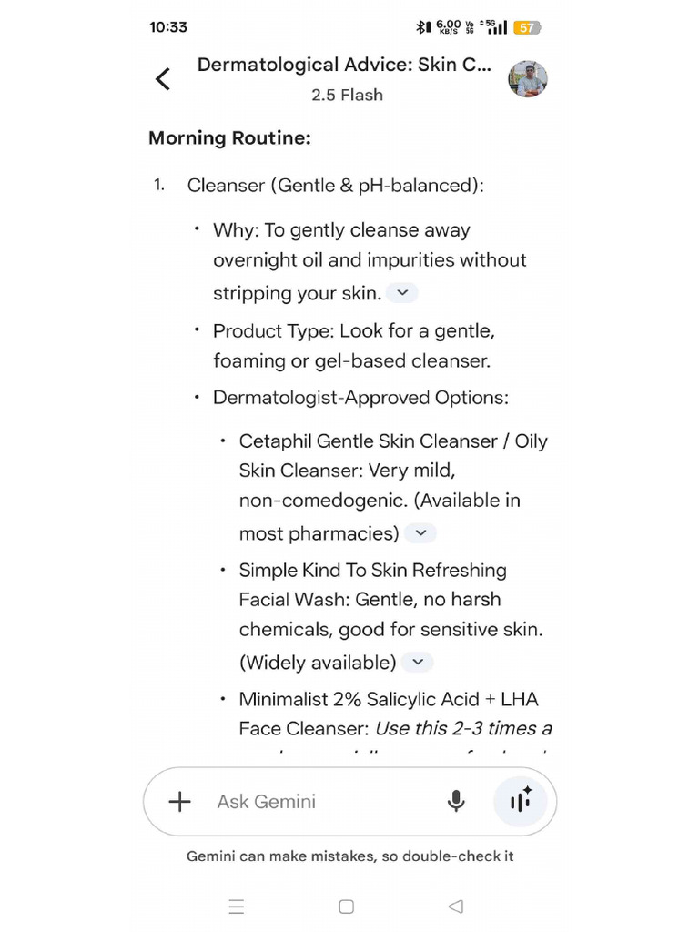 Gemini Skin Routine | PDF