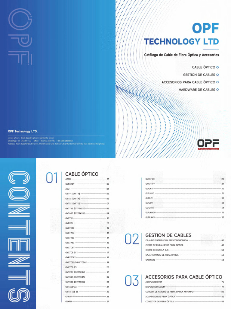 Catálogo OPF 2025 | PDF