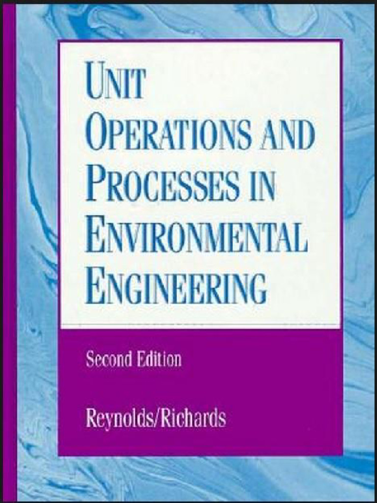 Unit Operations and Processes in Environmental Engineering 2nd Ed - Tom ...