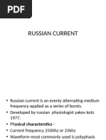 Russian Current Electrotherapy Guide | PDF | Muscle Contraction ...