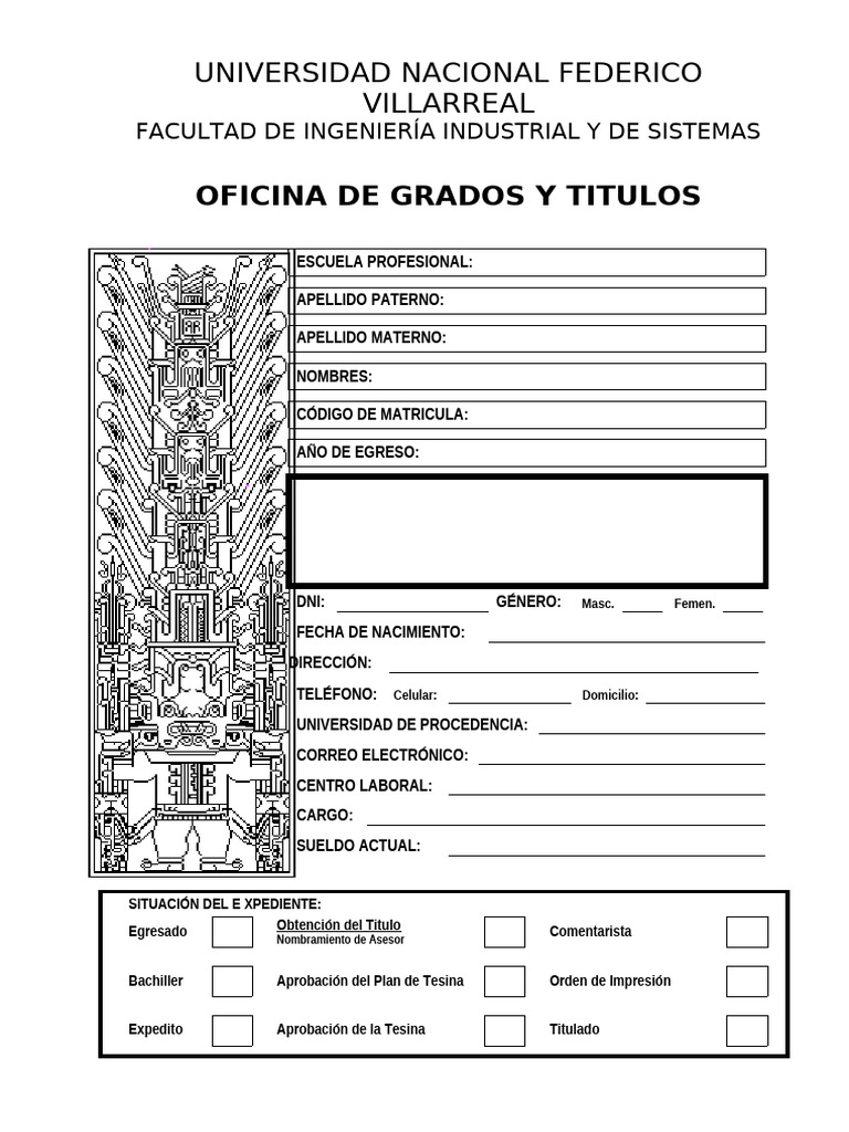 Modelo de Caratula | PDF
