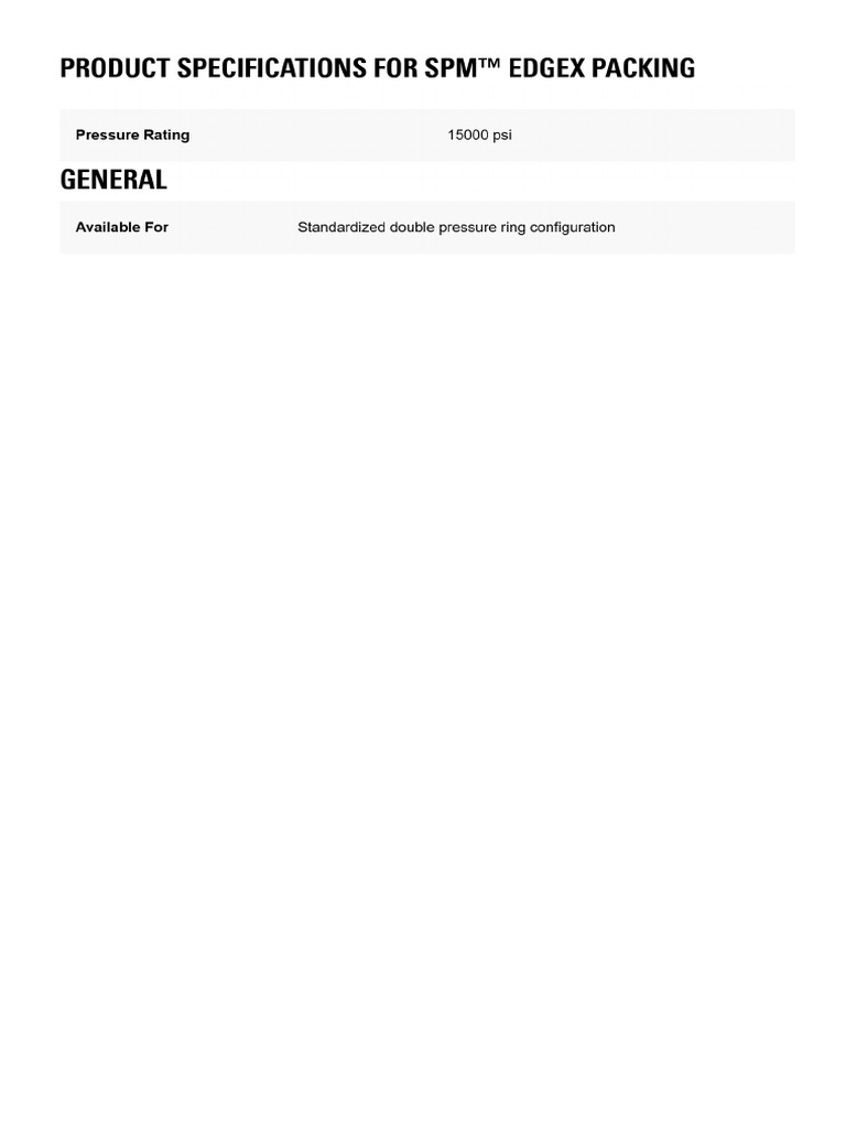 SPM™ EdgeX Packing | PDF