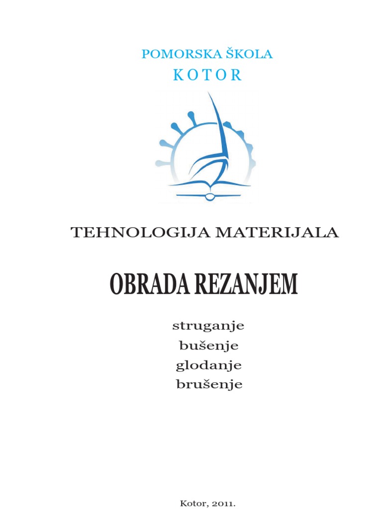 Obrada Rezanjem | PDF
