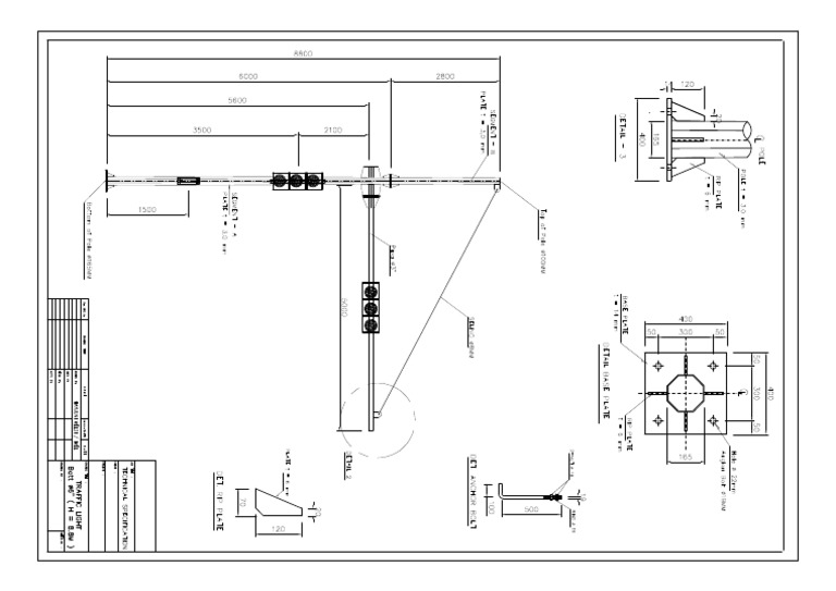 Tiang Traffic Light 8.8m | PDF