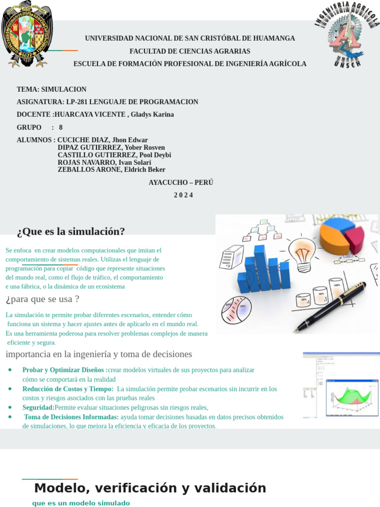 8.validación y Analisis de Modelos Simulados | PDF | Simulación