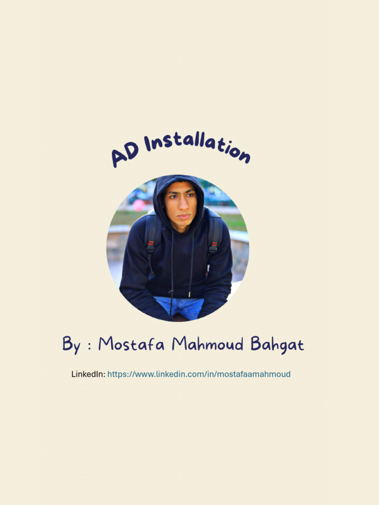 Install AD | PDF