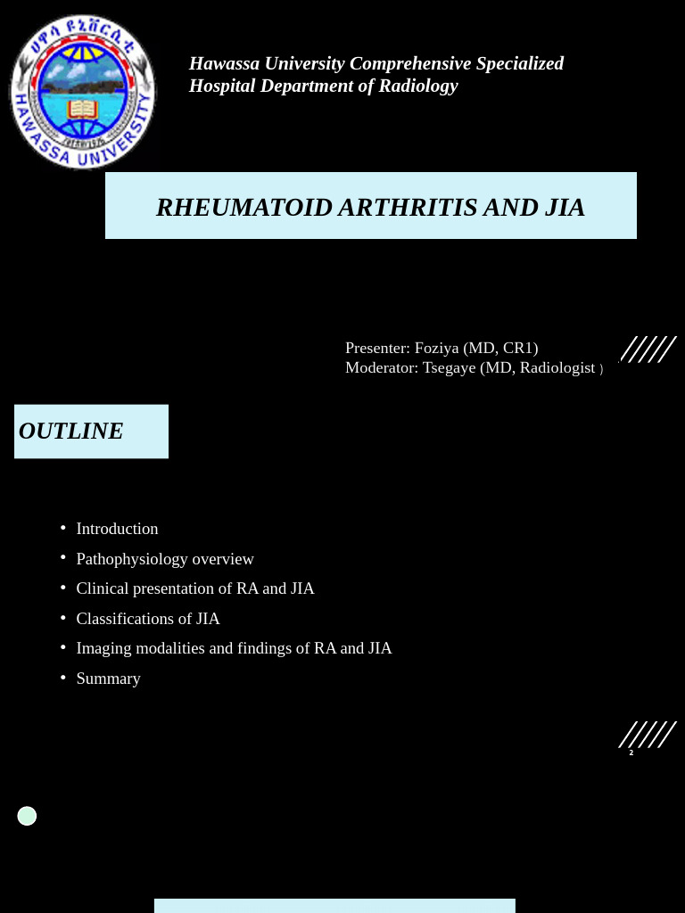 Imaging Insights on RA and JIA | PDF | Rheumatoid Arthritis | Arthritis