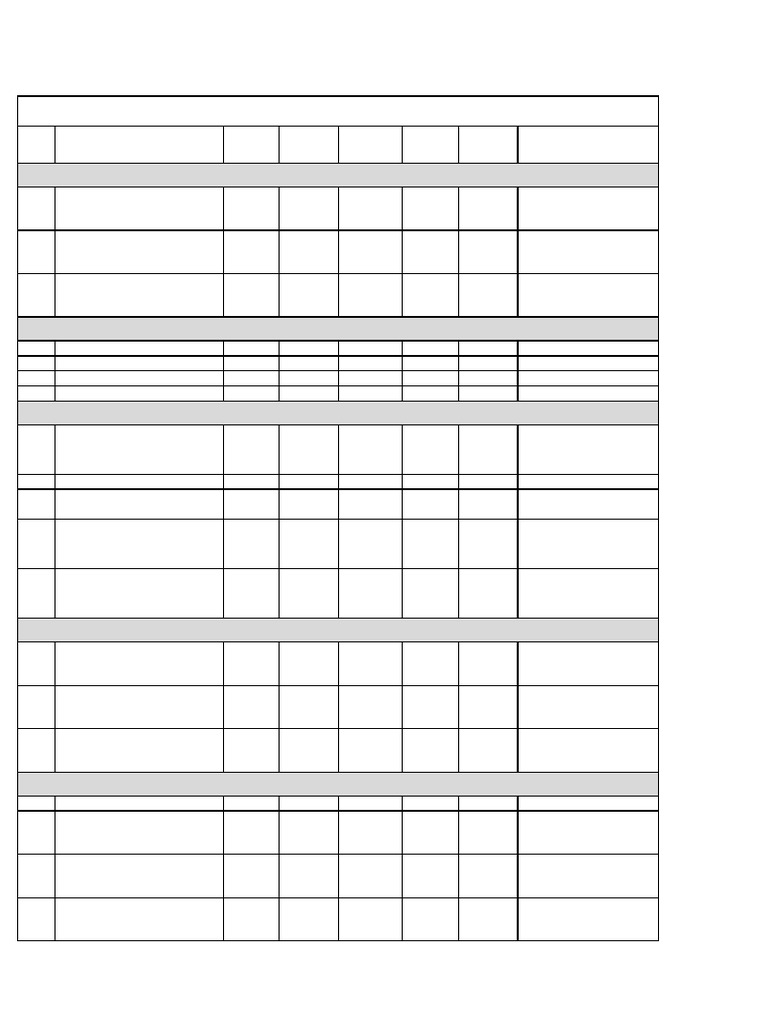Merged TQCL P1 Code List | PDF | Computing