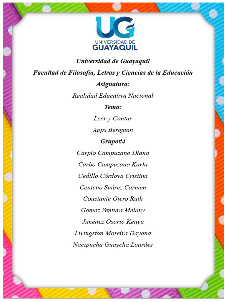 Aplicación "Leer y Contar" para Niños | PDF | Aprendizaje | Enseñando