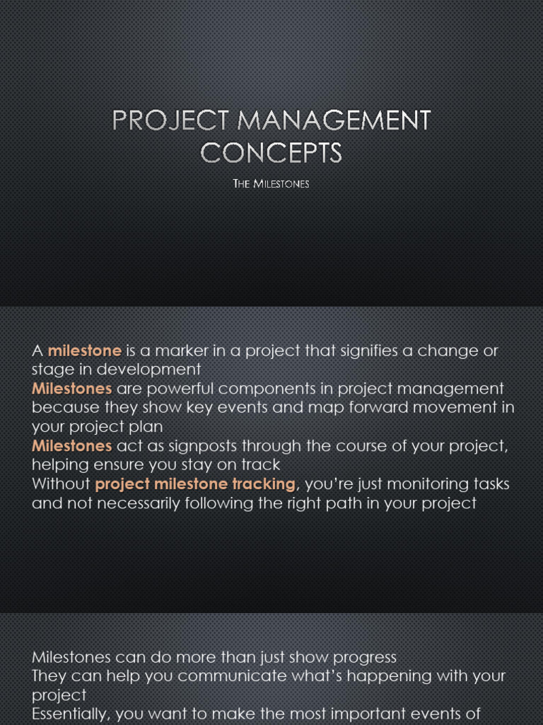 PJM Pres 03 Project Management Concepts | PDF | Project Management