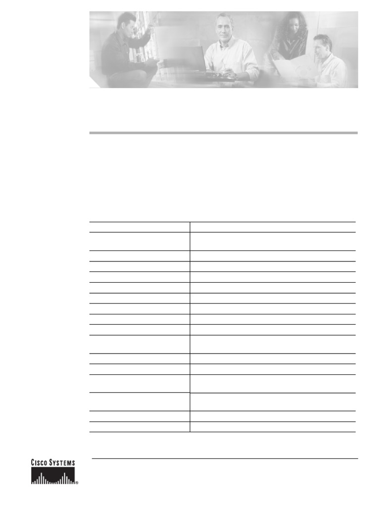 Cisco-Rps 675 Compatibility Matrix Ds | PDF | Network Switch | Computer Network