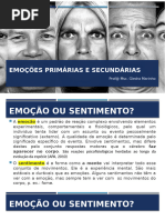 Emoções Primárias e Secundárias: Classificação | PDF | Emoções | Psicologia