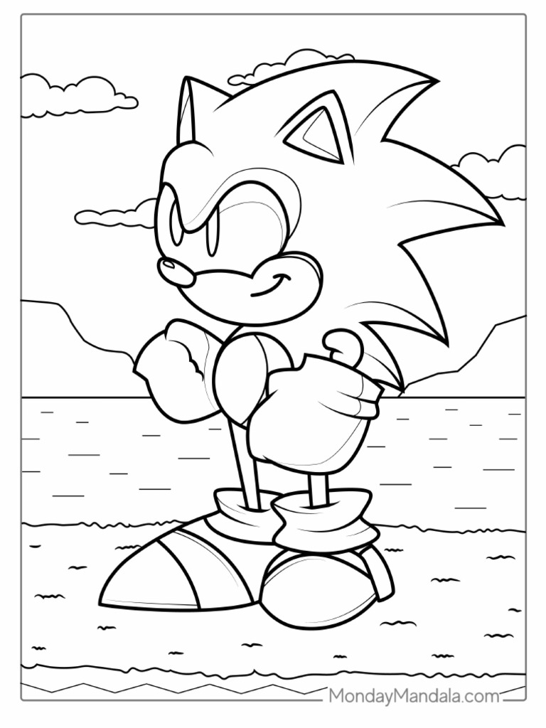 Simple Outline of Sonic To Color | PDF