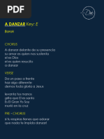 Canción "A Danzar" de Grupo Barak | PDF