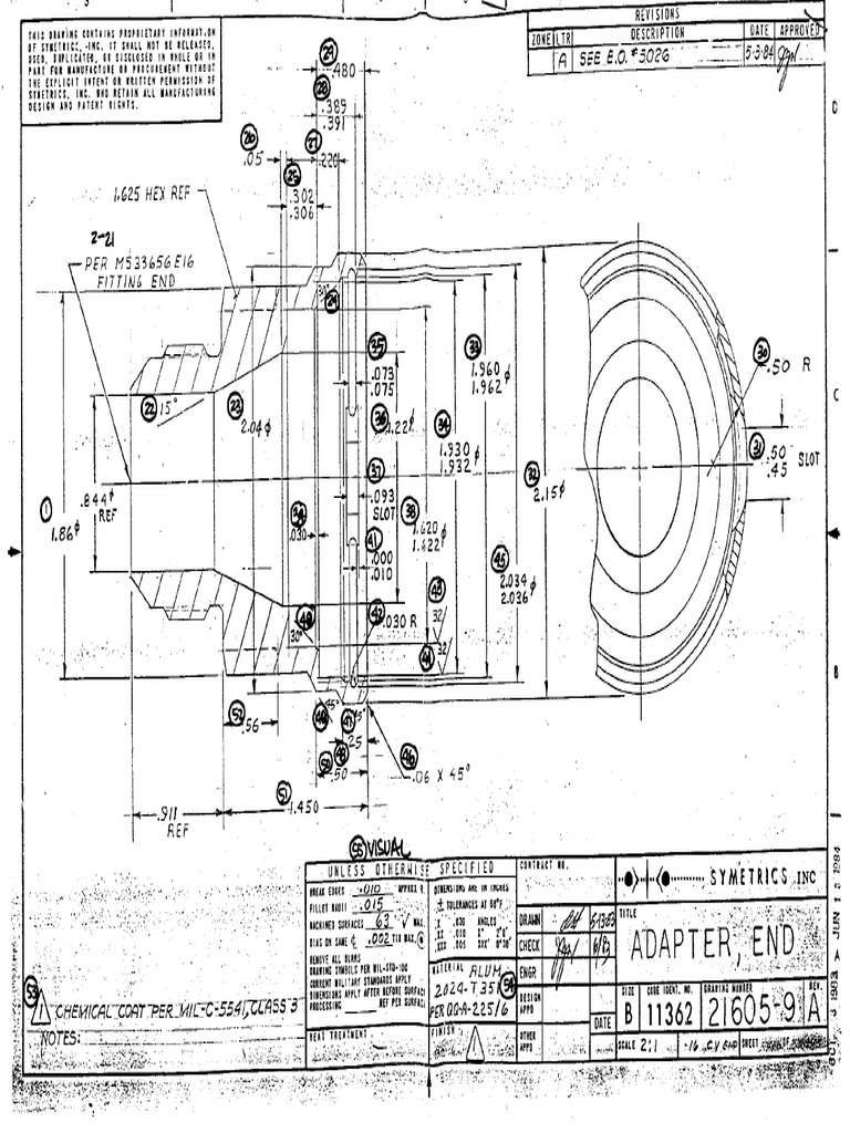 MS33656 E16 | PDF