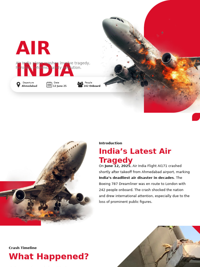 Air India Flight AI171 Tragedy | PDF | Aircraft | Aviation
