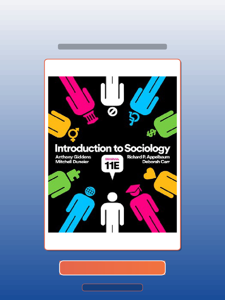 Introduction To Sociology Seagull 11th Edition Deborah Carr Anthony ...