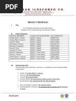 Project Proposal (Feeding Program) | PDF | Malnutrition | Health Sciences