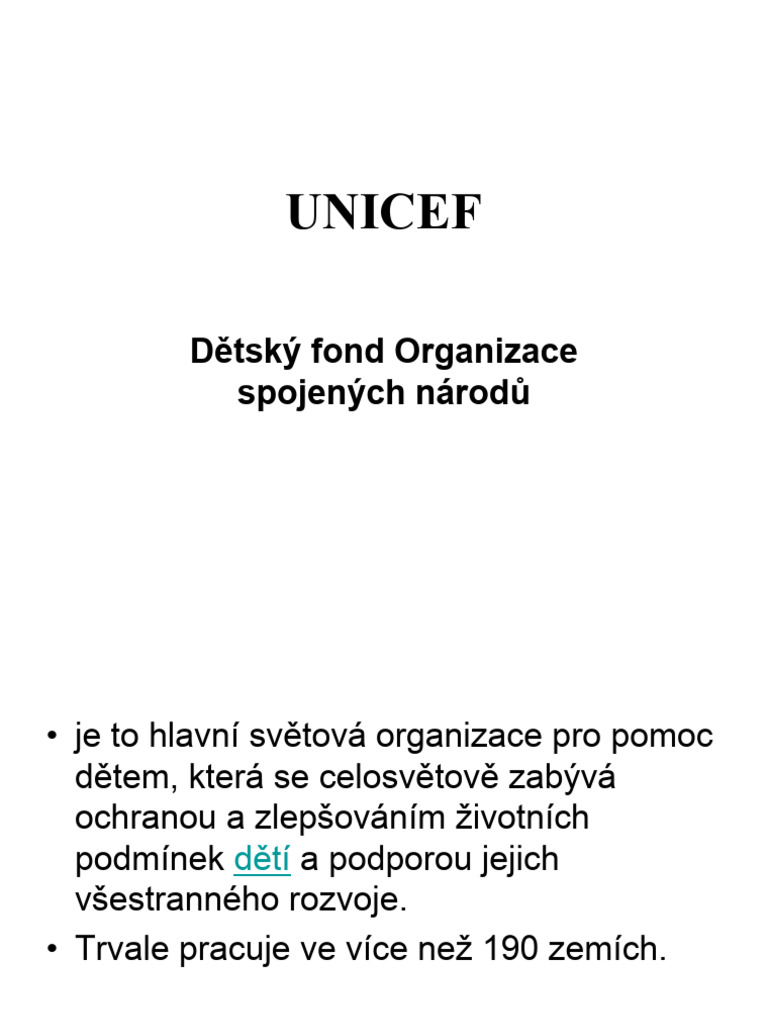 Unicef | PDF