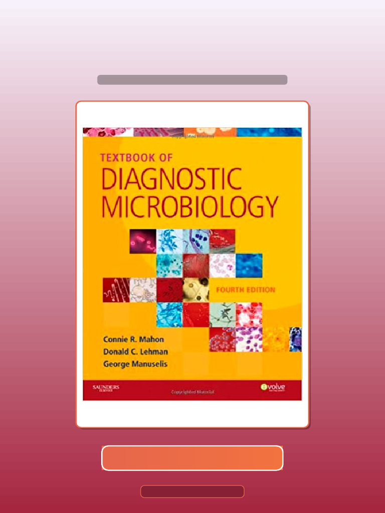 Textbook of Diagnostic Microbiology 4th Edition by Connie R Mahon | PDF ...