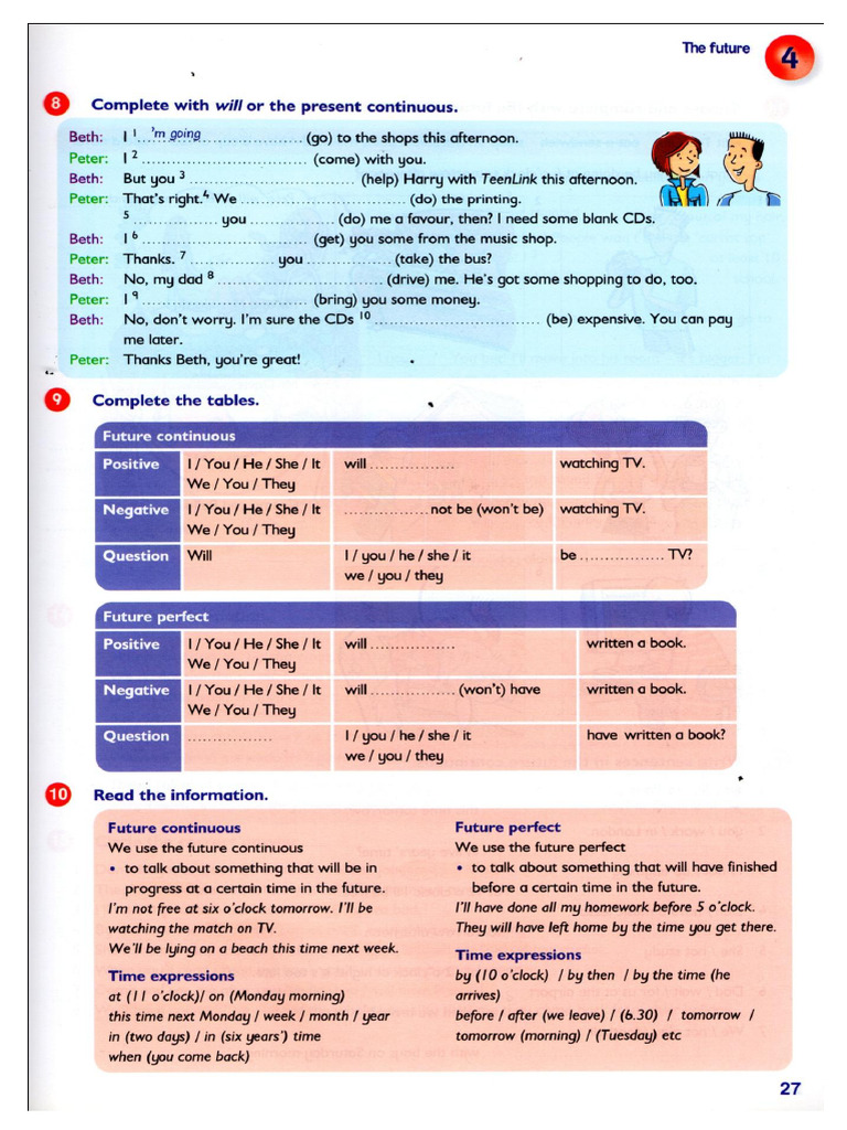 New Grammar Time Student Book 5-28 | PDF