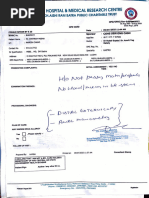 CT Scan Result Sample Template | PDF | Radiology | Ct Scan