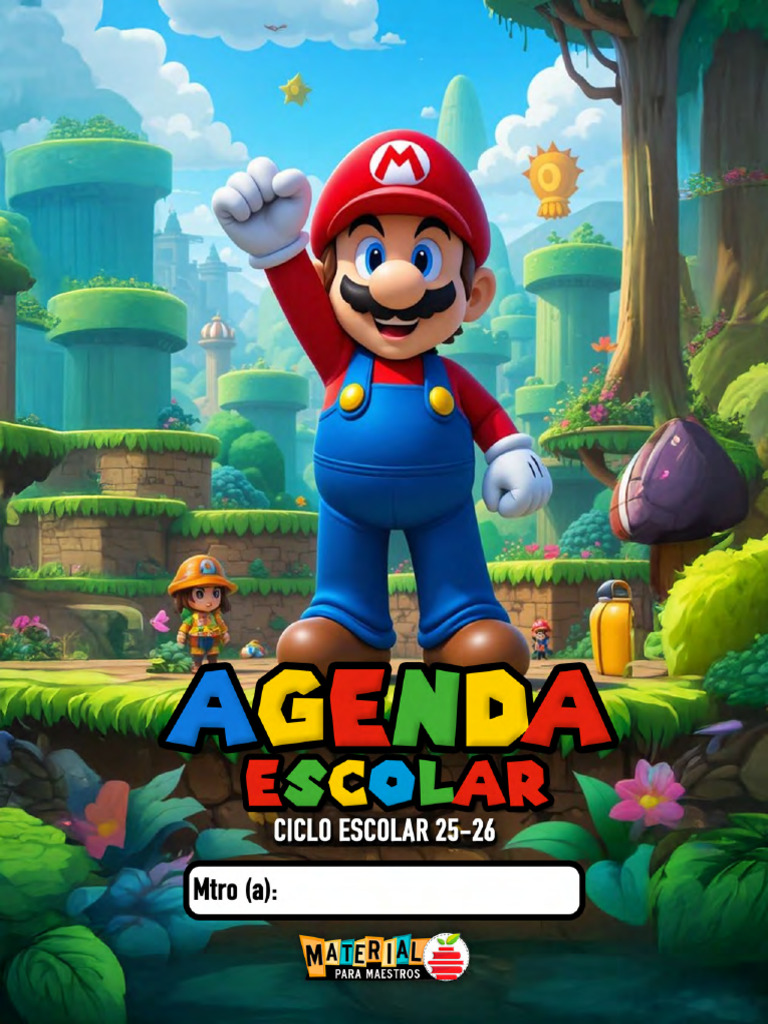 Agenda Esc Mario Bross 25-26 | PDF | Aprendizaje