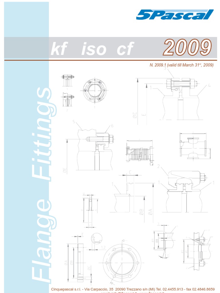 ISO 1609 - 5PA-701-880-D - Flange - Fittings - 2009.1 | Download Free PDF | Screw | Pipe (Fluid ...
