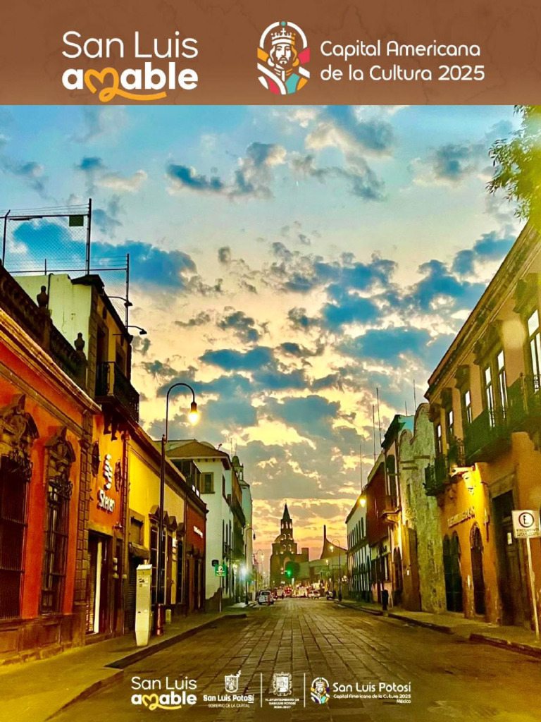 Afiches de Eventos San Luis Potosi de Abril 12 A Julio 12 Capital Americana de La Cultura 2025 | PDF