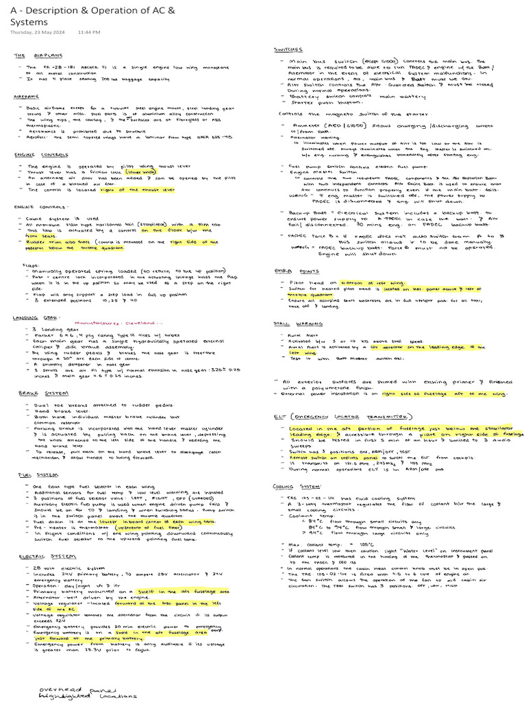 A - Description & Operation of AC & Systems | PDF