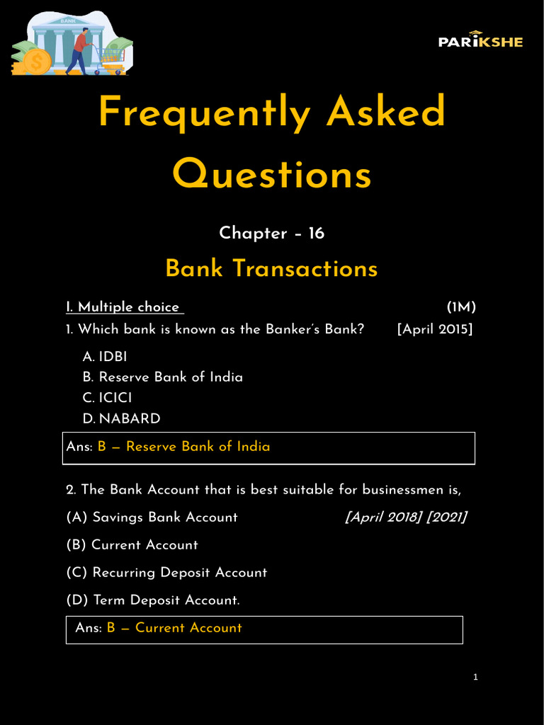 Characteristics of Bank Transactions | PDF | Banks | Transaction Account
