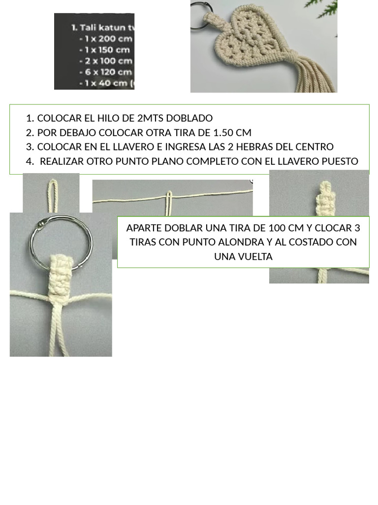 Corazon de Macrame 2 | PDF