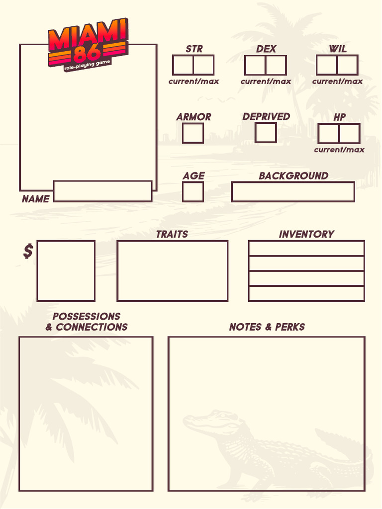 Character Sheet | PDF